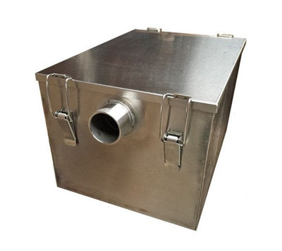 Stainless Steel 5kg - 16 Litre Grease Trap - Fat Separator