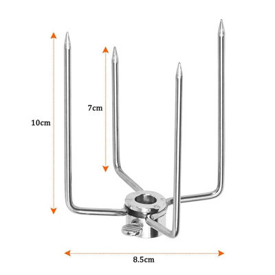 Stainless Steel BBQ Skewers, Heavy Duty, Reusable, Outdoor Barbecue ...
