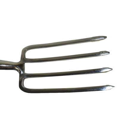 Stainless Steel Border Fork Gardening 4 Prongs Planting Farming Landscaping