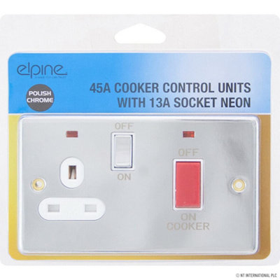 Stainless Steel Cooker Control Switch Kitchen With Fixing Screws Electric