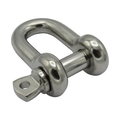 Stainless Steel D Shackle with Screw Pin 5 Ton 22MM x 26MM (Dee Locking)