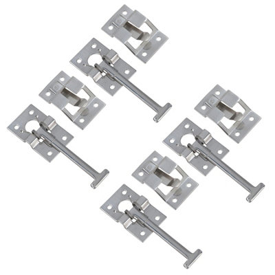 Stainless Steel Door Retaining Hook and Catch Plate Trucks Caravans ...