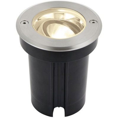 Stainless Steel Drive Over IP67 Ground Light - 6W Warm White LED ...