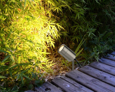 Stainless Steel Garden Spike Light Adjustable Spike GU10 ZLC05