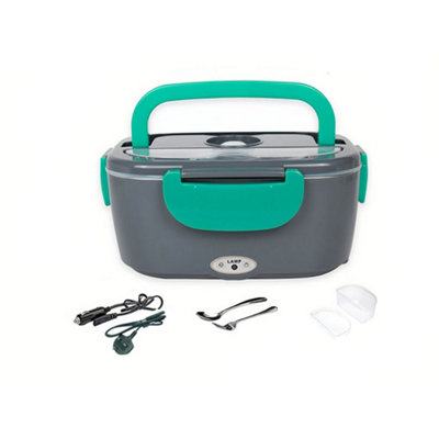 Stainless steel insulation car mounted electric heating bento box