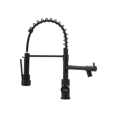 Stainless Steel Kitchen Faucet with Pull Down Spring Spout and Pot ...