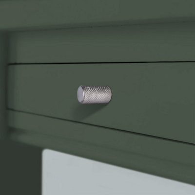 Stainless Steel Knurled Cabinet & Drawer Knob