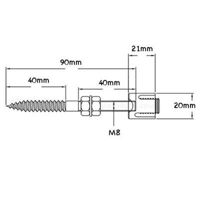 Stainless Steel Lattice Trellis Kit A - 3M x 3M Wire Rope / Cable ...
