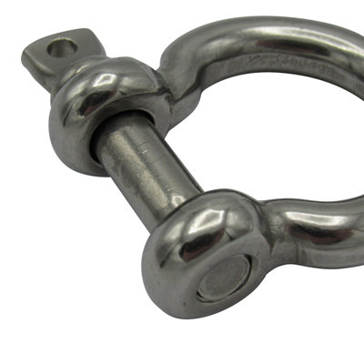 Stainless Steel Lifting Bow Shackle Screw Pin 3T (Marine Boat Trawler ...