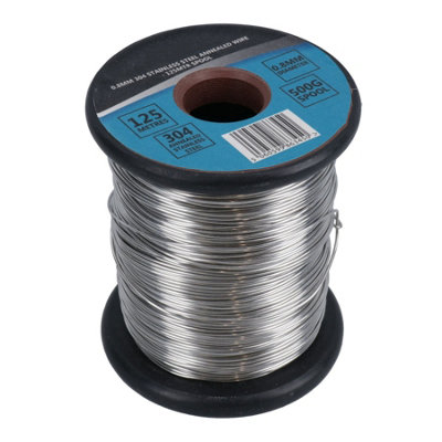 Stainless Steel Lock Wire Lockwire Twist Safety Wire 0.8mm Approx 125 ...
