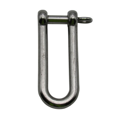 Stainless Steel Long Dee Shackle Captive Screw 4MM (Marine Fishing Boat ...