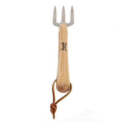 Stainless Steel Long Handled Weed Fork by Wilkinson Sword