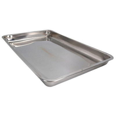 Stainless Steel Low Profile Drip Tray Pan 600 x 400 x 48 Holder ...