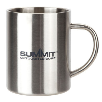 Stainless Steel Mug 450ml Travel Commuting Flask | DIY at B&Q