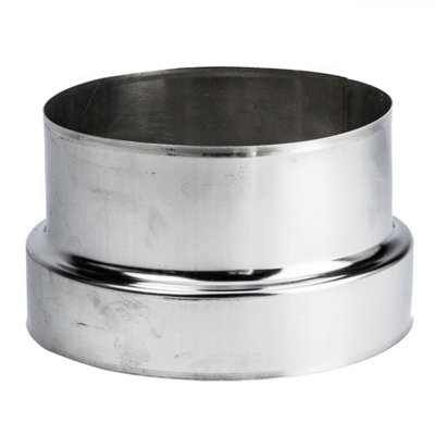 Stainless Steel Pipe Connector Adaptor, Chimney Flue Liner Reducer 250 ...