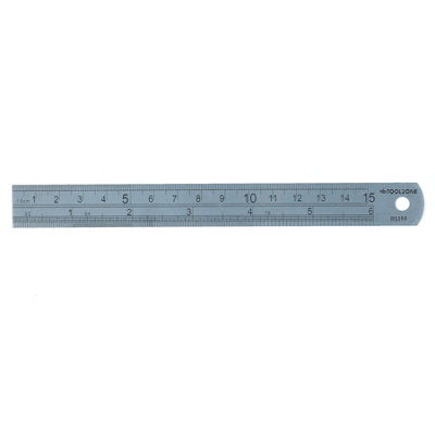 Stainless steel ruler 6in 150mm straight edge Rule Measuring