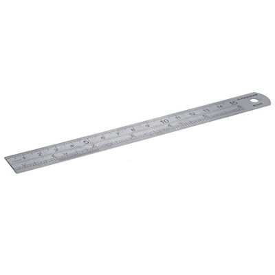 Stainless steel ruler 6in 150mm straight edge Rule Measuring
