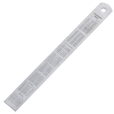 Stainless steel ruler 6in 150mm straight edge Rule Measuring