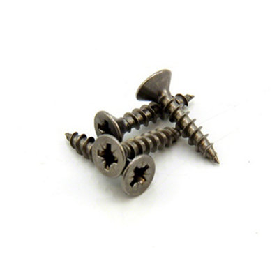 Stainless Steel Screws for Crafts, DIY, Construction - 8mm dia head x 3 ...