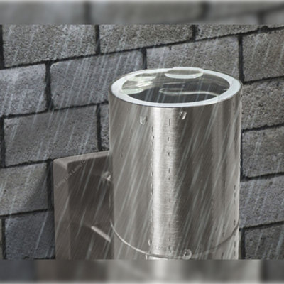 Stainless Steel Single Up or Down Outdoor Wall Light IP65 Wall Light ZLC04