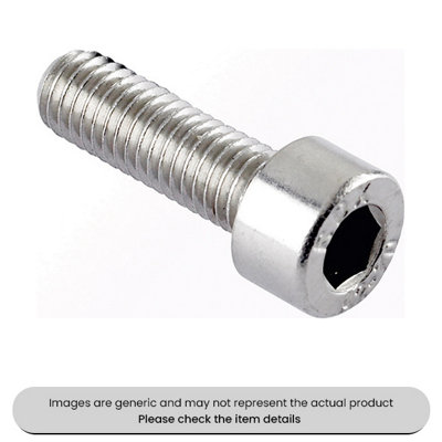 Stainless Steel Socket Capscrews Metric Grade A2, DIN 912, M5X20 Pack ...