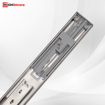 Stainless Steel Soft Close Drawer Runners, 60kg Load Capacity, Heavy ...