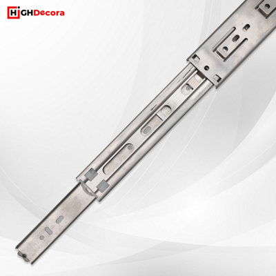 Stainless Steel Soft Close Drawer Runners, 60kg Load Capacity, Heavy ...