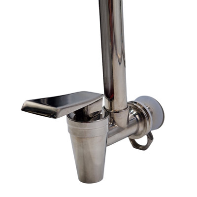 Stainless Steel Spigot with Water Level Sight Glass for 6L Gravity ...