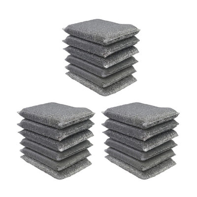Stainless Steel Sponge Scourer 18Pack