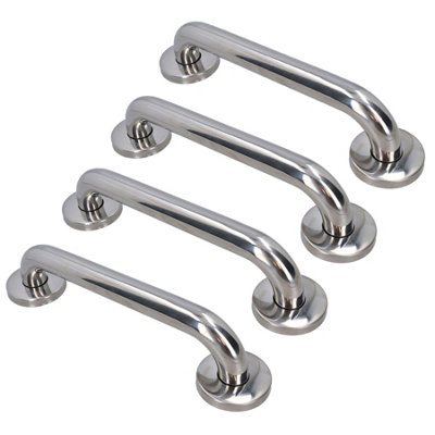 Stainless Steel Straight Grab Bar Handle Support Rail Disability Aid ...