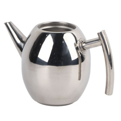 Stainless Steel Teapot Coffee Pot Water Kettle With Filter Large ...
