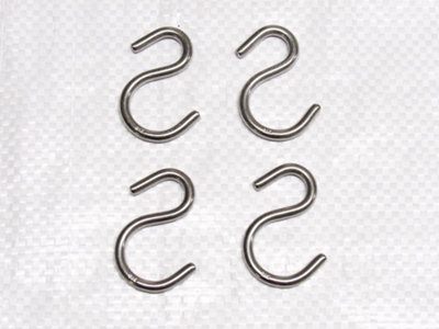 Stainless Steel Threaded Pelican Hook 3MM (Quick Release Safety Guard ...