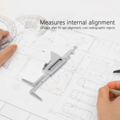 Stainless Steel Welding Pipe Gauge Weld Internal Misalignment ...