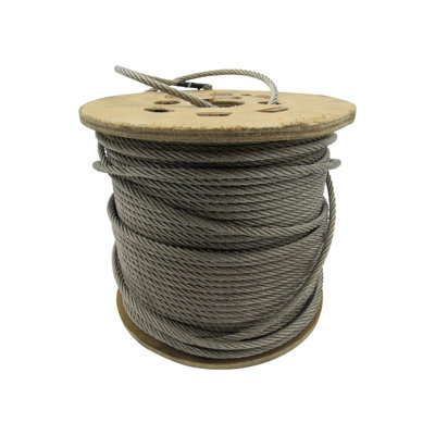 Stainless Steel Wire Rope Cable 4MM 7x19 (100M Reel Grade 316 Rigging ...