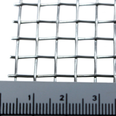 Stainless Steel Woven Wire Mesh Filter Grading Count 4 15cm