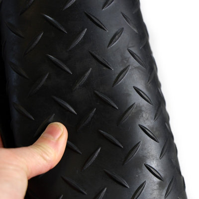 Stair Treads Rubber Matting Non Slip 3 Steps Staircase Cover Diamond ...