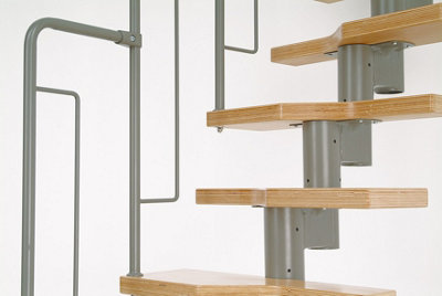 Staircase Kit Modular Dolle Graz Grey