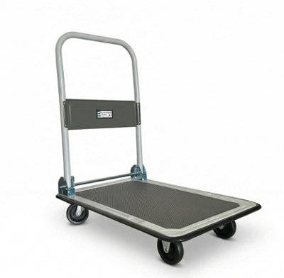 Stakx Heavy Duty Platform Hand Trolley 300kg Folding Steel Cart