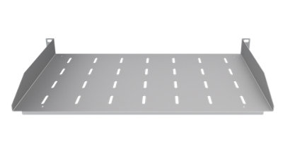 Stalflex 1U 300mm Grey 19 Inch Rack Shelf for Wall and Floor Cabinets ...