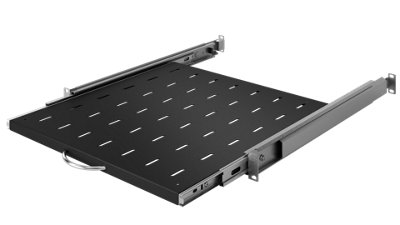 Stalflex 1U Telescopic Sliding Shelf 19 Inch Rack Mount 450mm Tray for ...