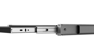 Stalflex 1U Telescopic Sliding Shelf 19 Inch Rack Mount 550mm Tray for ...