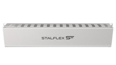 Stalflex 2U Grey 19 Inch Rack Cable Organiser with Cover for Server ...