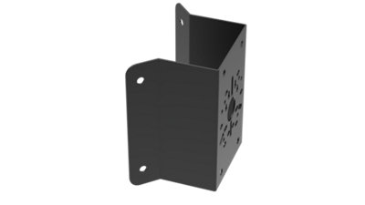 Stalflex black universal CCTV camera corner mount metal bracket PTZ ...