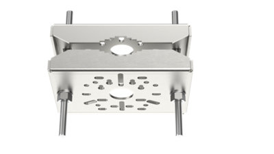 Stalflex galvanised CCTV clamp universal pole camera mount for 30 ...