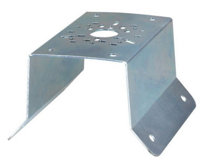 STALFLEX GALVANISED UNIVERSAL CCTV CAMERA CORNER MOUNT METAL BRACKET ...