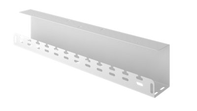 Stalflex white under-desk cable organiser 59cm CO-UDW