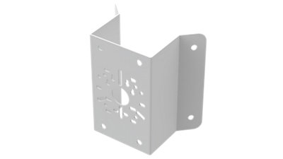 Stalflex white universal CCTV camera corner mount metal bracket PTZ ...