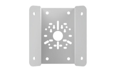Stalflex white universal CCTV camera corner mount metal bracket PTZ ...