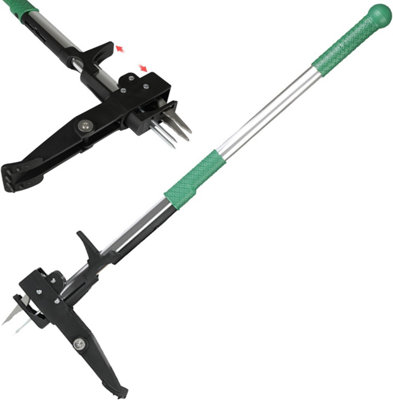 Stand-Up Gardening Weed Puller Tool with 4 Claws - High-Strength ...