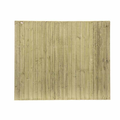 Standard Featheredge Vertical Panel - Timber - L5 x W182.8 x H151.7 cm ...